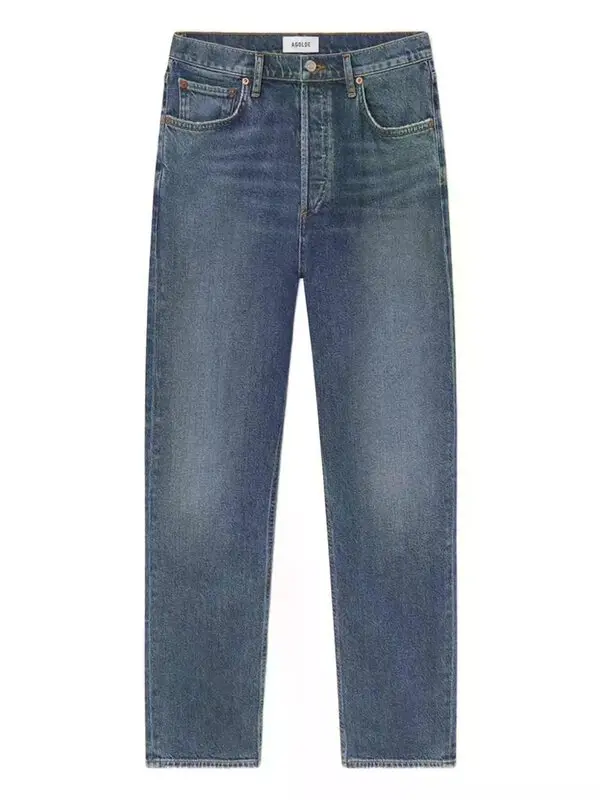 AGOLDE 90's Pinch Waist Crop Jeans - Blue