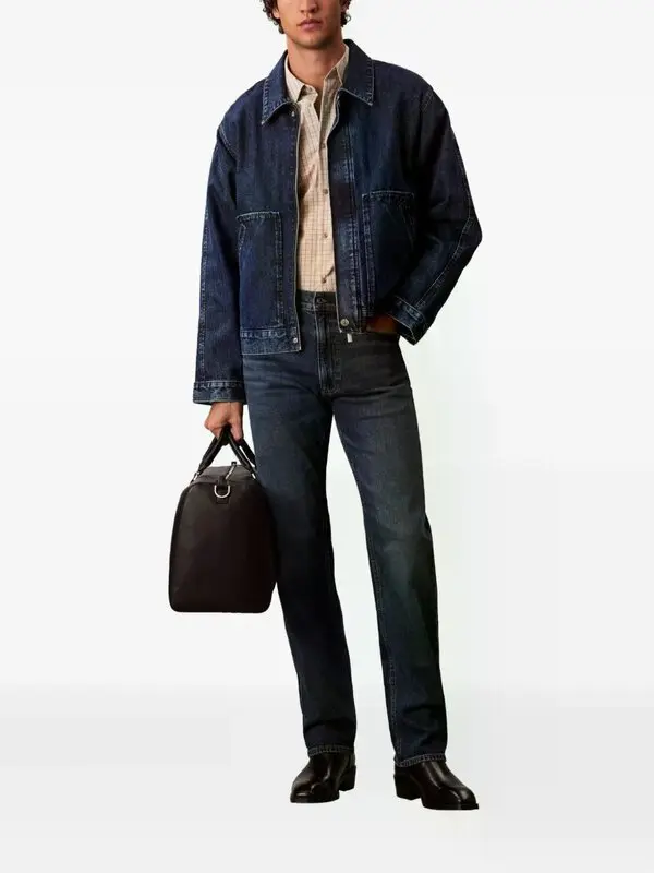 Calvin Klein Logo-patch Jeans - Blue