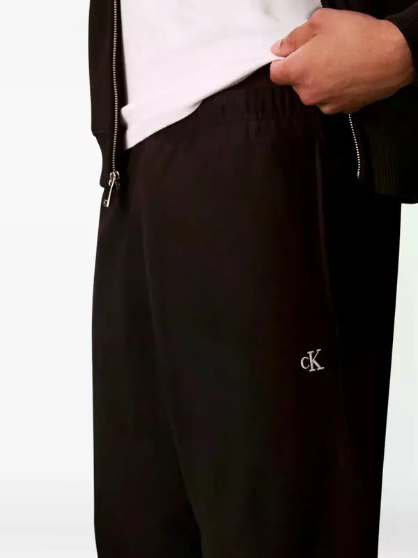 Calvin Klein Logo-detail Track Pants - Black