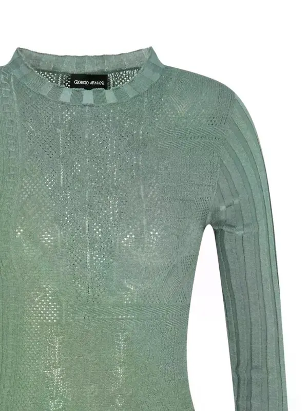 Giorgio Armani Open-knit Jumper