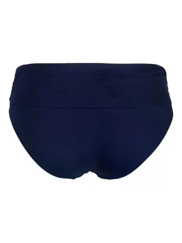Melissa Odabash Bel Air Ruched Bikini Bottom - Blue