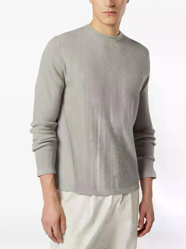Sease Fine-knit Crew Neck T-shirt
