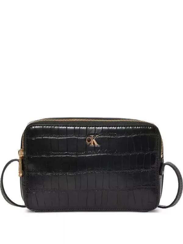 Calvin Klein Logo-plaque Zip Shoulder Bag