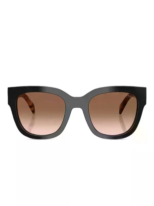 Prada Round-frame Sunglasses - Black