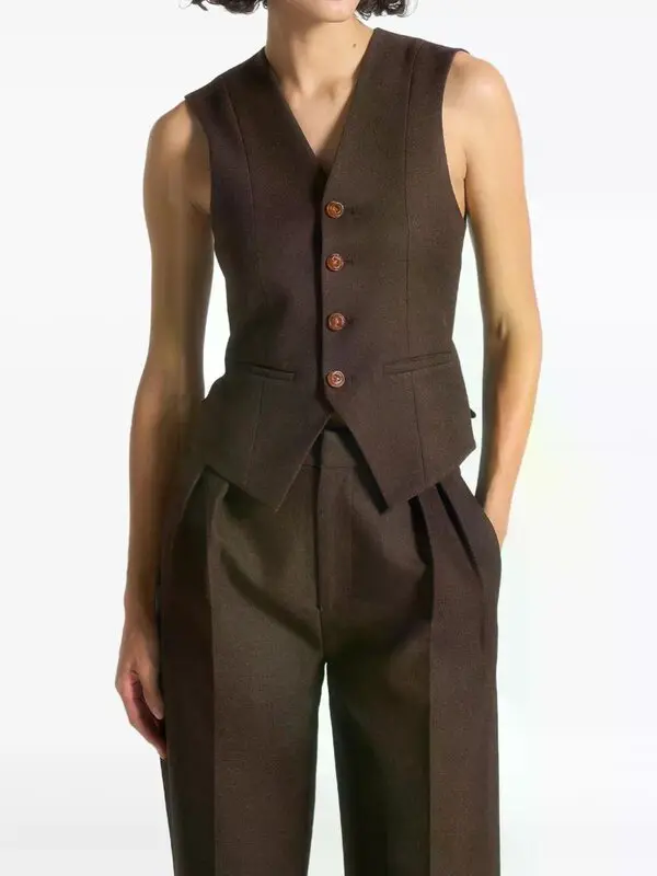 Manière De Voir Tailored Cinch Waistcoat
