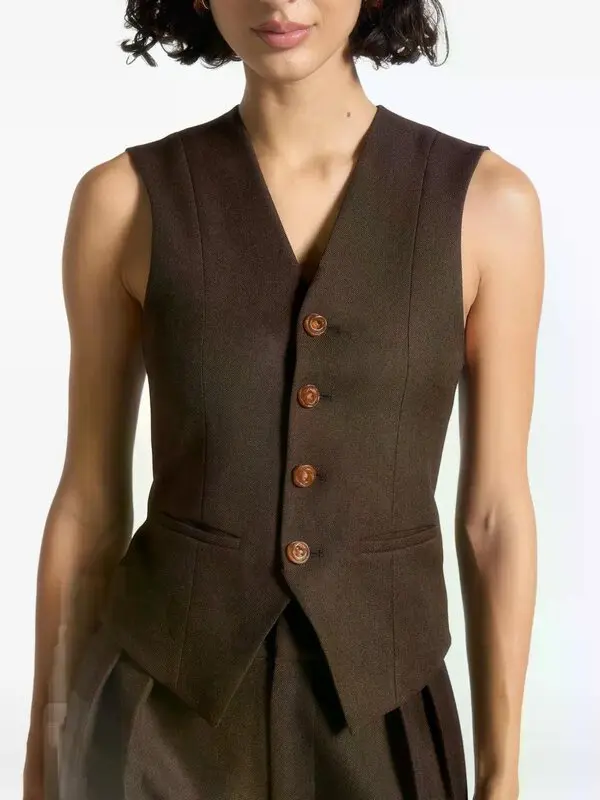 Manière De Voir Tailored Cinch Waistcoat
