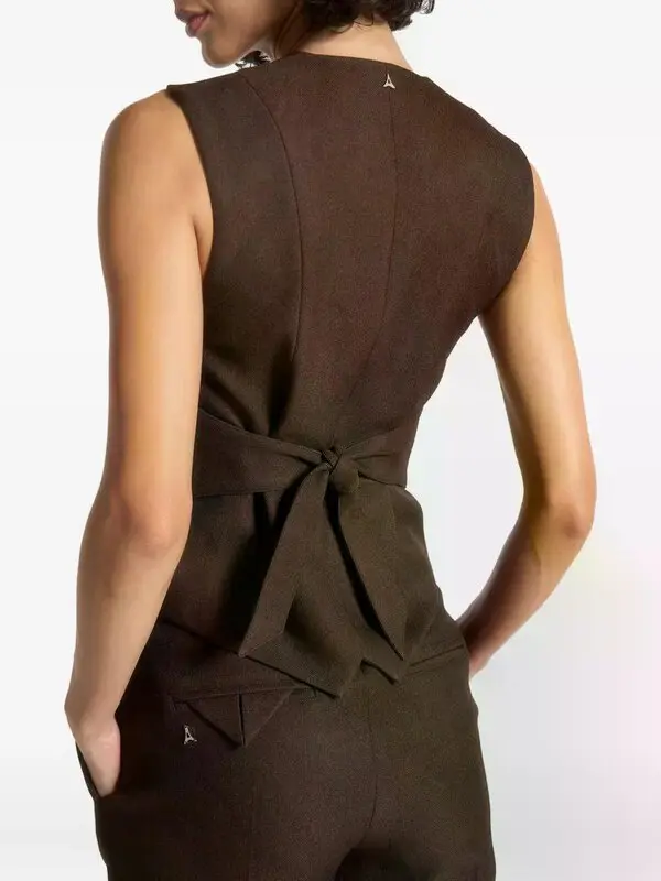 Manière De Voir Tailored Cinch Waistcoat