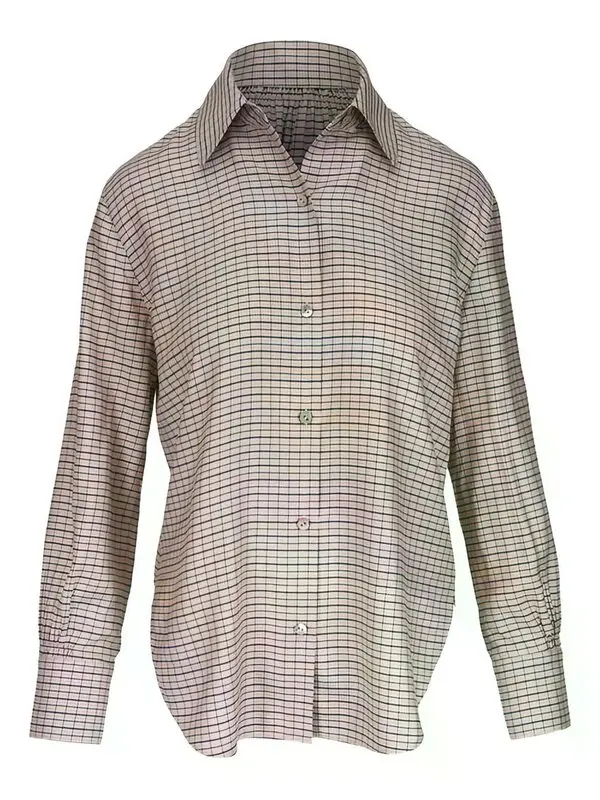 Vince Checked Button-down Shirt