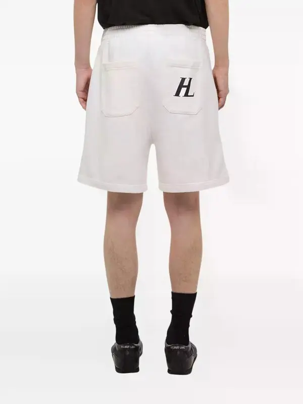 Helmut Lang Logo-print Cotton Shorts