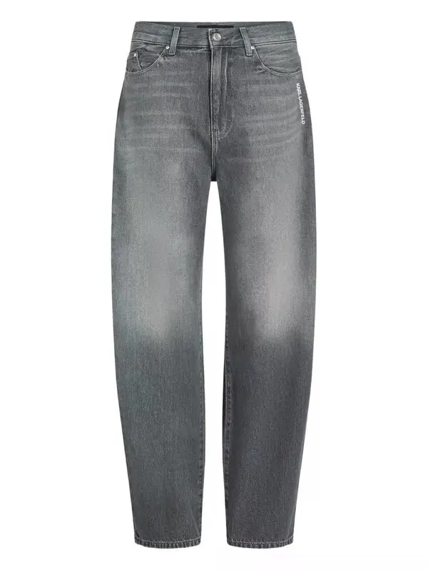 Karl Lagerfeld Ikon Barrel-leg Jeans