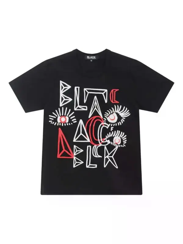 Comme Des Garçons Graphic-print T-shirt - Black