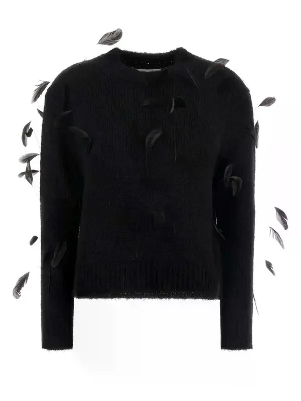 JIL SANDER Feather-detail Sweater