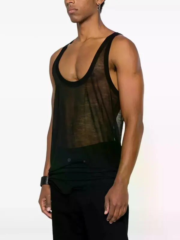 Rick Owens Round-neck Tank Top