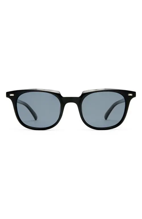 Le Specs Le Resolu 51mm Polarized D-frame Sunglasses - Black/smoke Mono Polarized