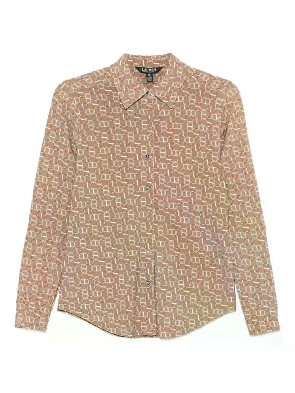 Ralph Lauren Long Sleeve Patterned Shirt