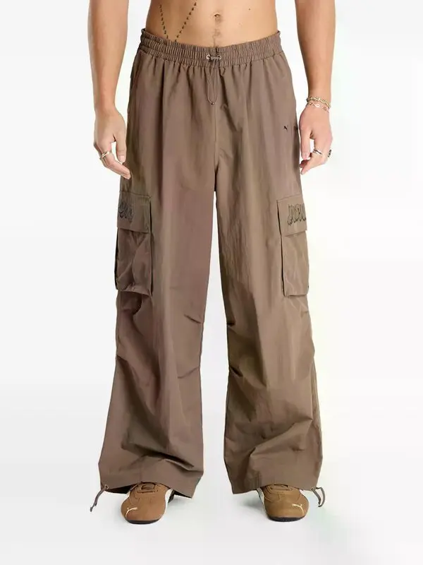 PUMA Logo-print Cargo Pants