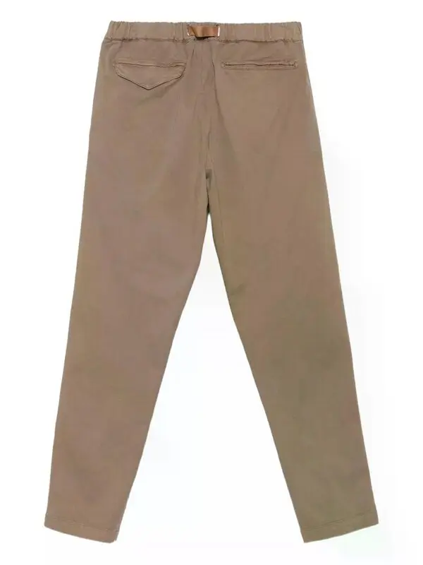 WHITE SAND Belted Trousers