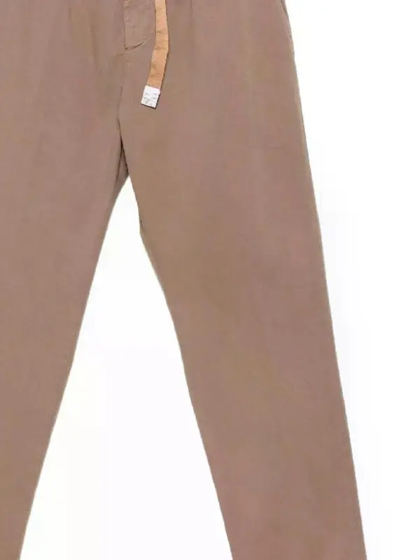 WHITE SAND Belted Trousers