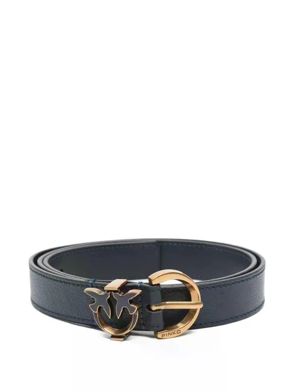 Pinko Bird Buckle Belt - Blue