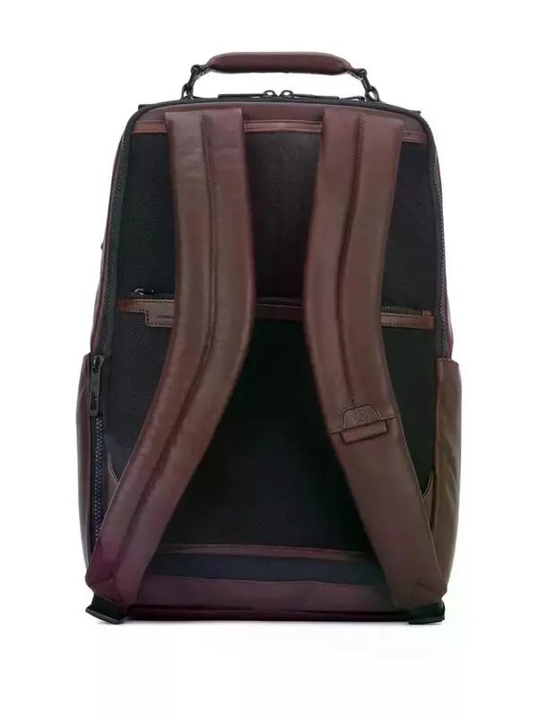 PIQUADRO Zip Top Handle Backpack - Brown