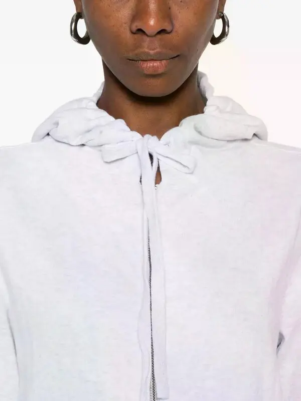 ENTIRE STUDIOS Hooded Zip-fastening Sweatshirt - Grey