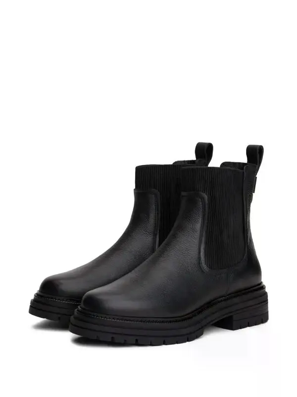 Tommy Hilfiger Leather Pull-tab Chelsea Boots