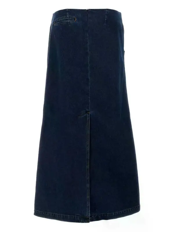 Magda Butrym Pocket Midi Skirt - Blue