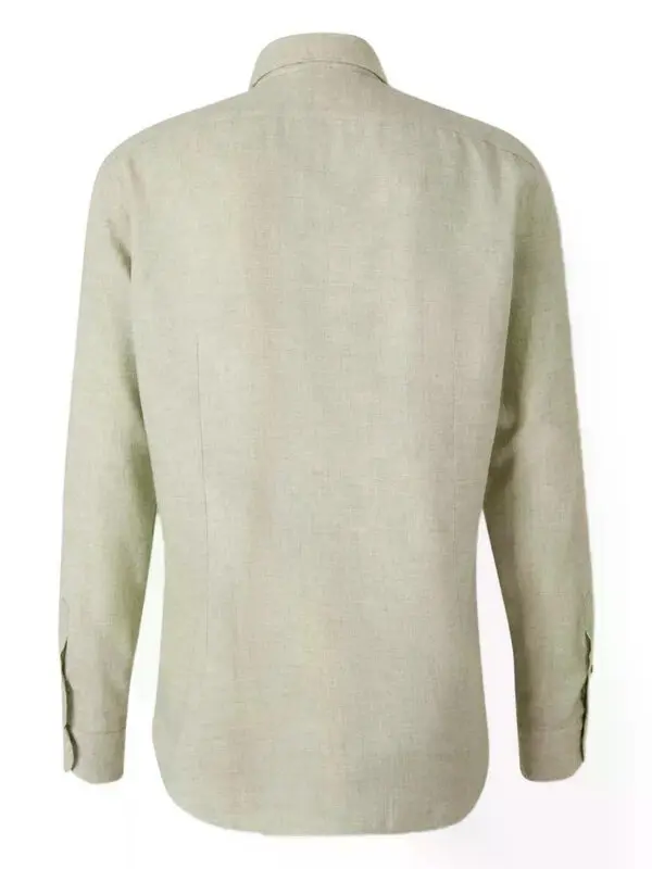 VINCENZO DI RUGGIERO Button-fastening Shirt - Green