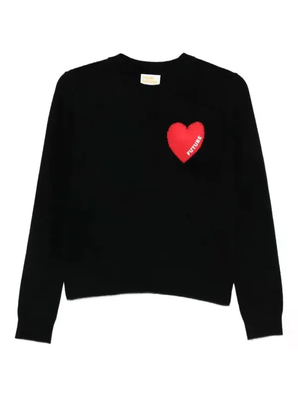 From Future Heart Graphic Knitwear