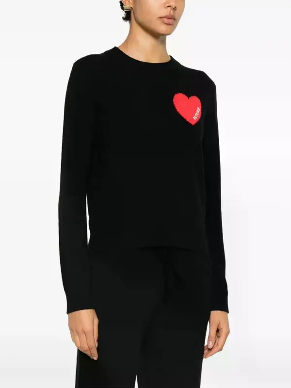 From Future Heart Graphic Knitwear