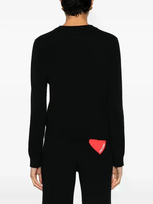 From Future Heart Graphic Knitwear