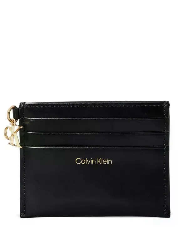 Calvin Klein Logo-stamp Cardholder - Black