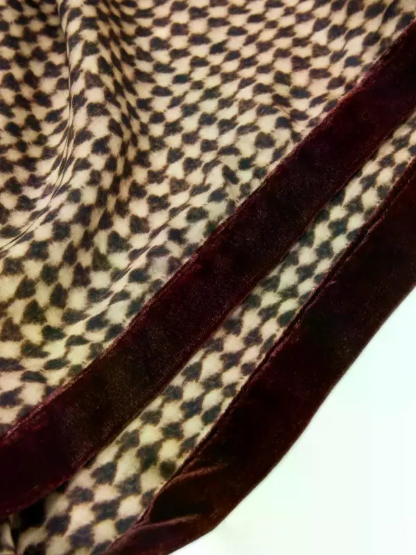 Giorgio Armani Houndstooth-pattern Scarf