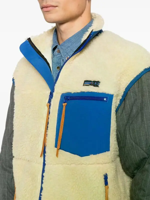 KHOKI Zip-up Gilet