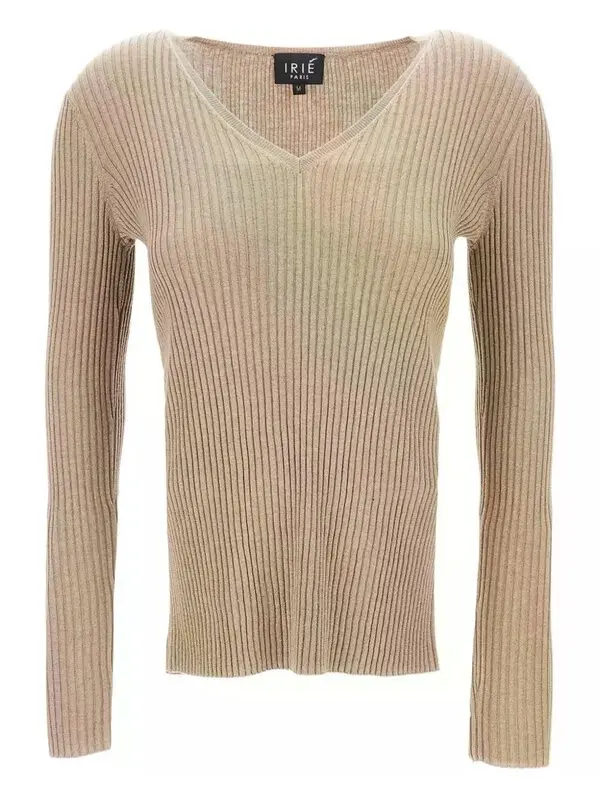 IRIE' V-neck Ribbed-knit Jumper