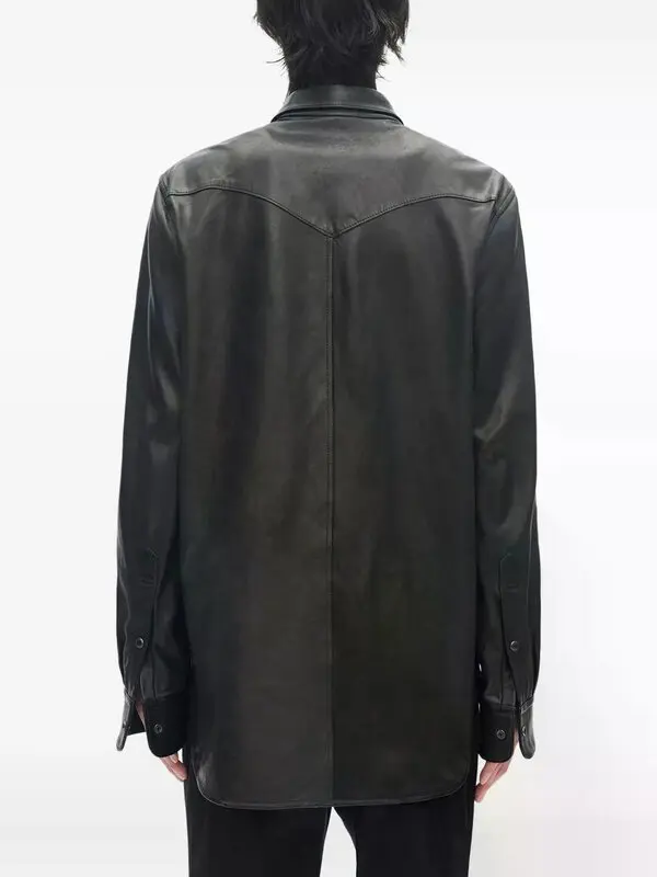 ANN DEMEULEMEESTER Albin Leather Jacket