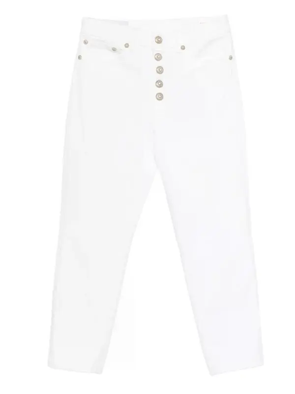 DONDUP Button-fastening Jeans - White