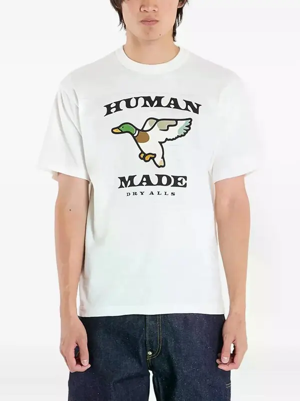 HUMAN MADE Graphic-print T-shirt - White