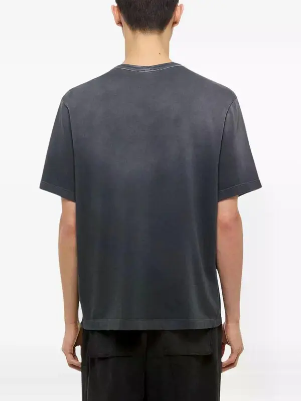 Helmut Lang Lazer Cotton T-shirt - Grey