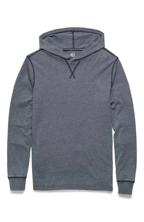 SURFSIDE SUPPLY CO. Harry Burnout Hooded Tee - Navy Blazer