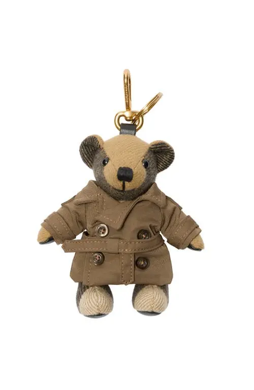 Burberry Thomas Bear Charm - Juniper Green