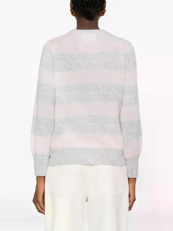 ABSOLUT CASHMERE Roberta Striped Sweater