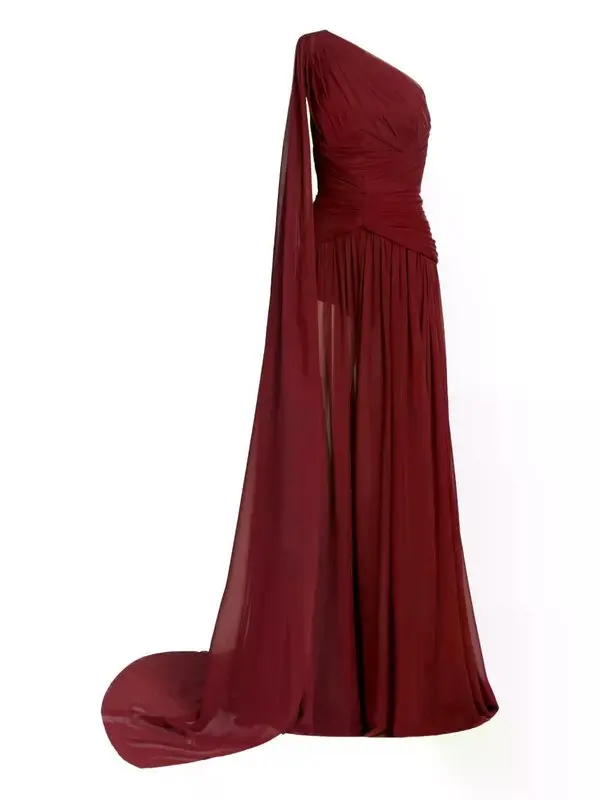Elie Saab One-shoulder Maxi Dress
