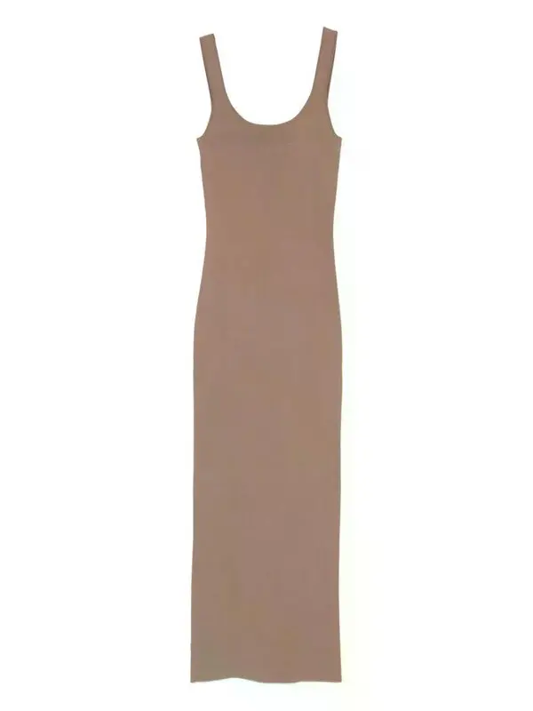 ENTIRE STUDIOS Square-neck Midi Dress