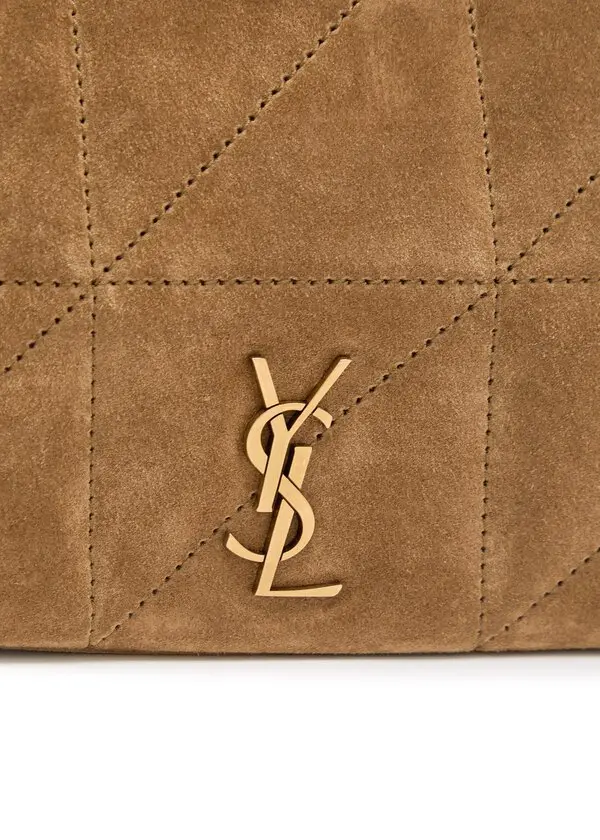 Saint Laurent Jamie 4.3 Mini Suede Shoulder Bag - Brown