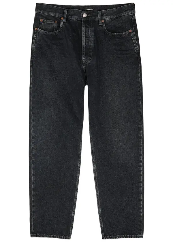 Saint Laurent Mick Straight-leg Jeans - Black