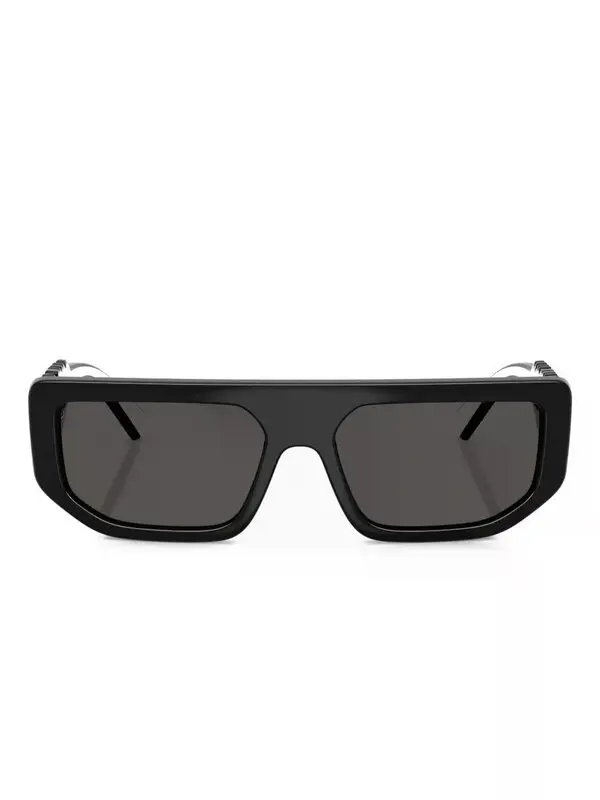 Dolce & Gabbana Rectangle-frame Sunglasses - Black