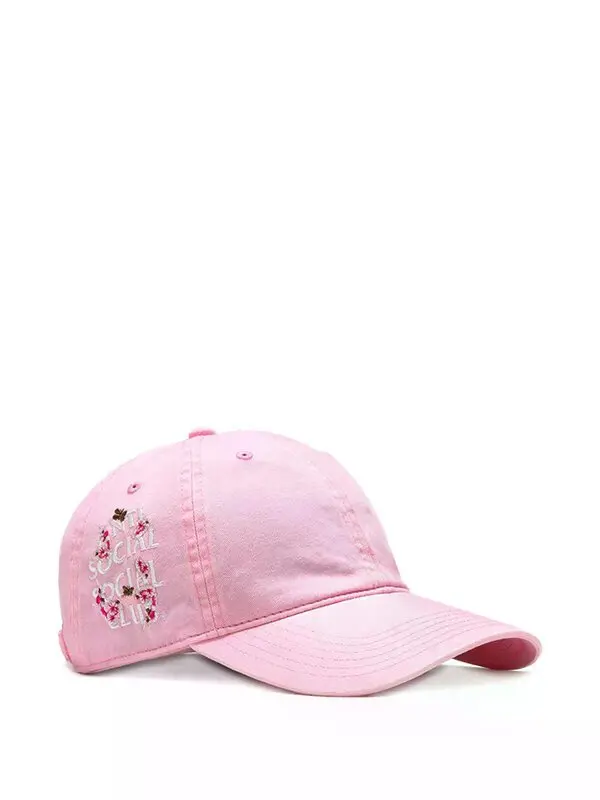 ANTI SOCIAL SOCIAL CLUB Logo-embroidered Cap - Pink