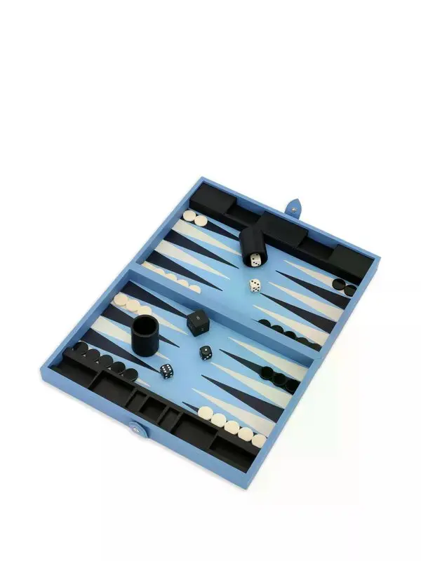 Smythson Medium Backgammon Case Set
