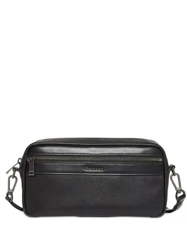 Calvin Klein Camera Zip Shoulder Bag - Black